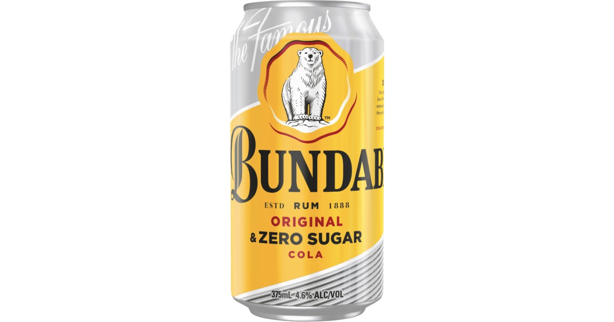 Bundaberg UP Bare Rum & Cola - Best Prices & Price History - Midday ...