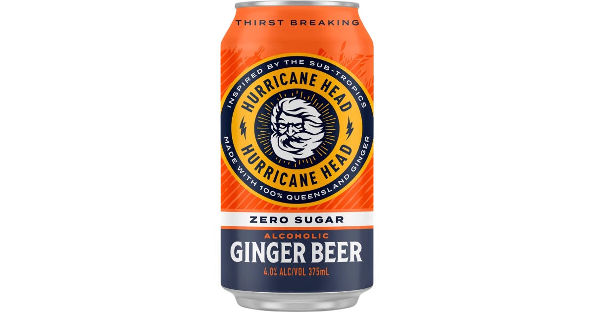 Hurricane Head Zero Sugar Ginger 6X4X375mL - Best Prices & Price ...