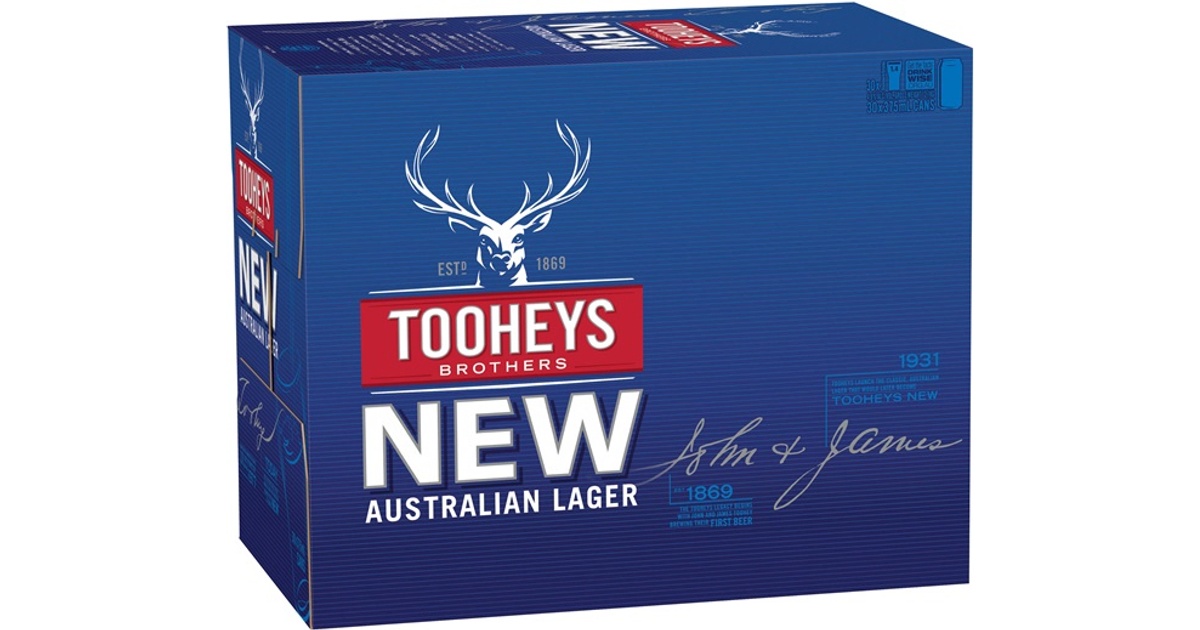Tooheys New Block Can - Best Prices & Price History - Midday Somewhere