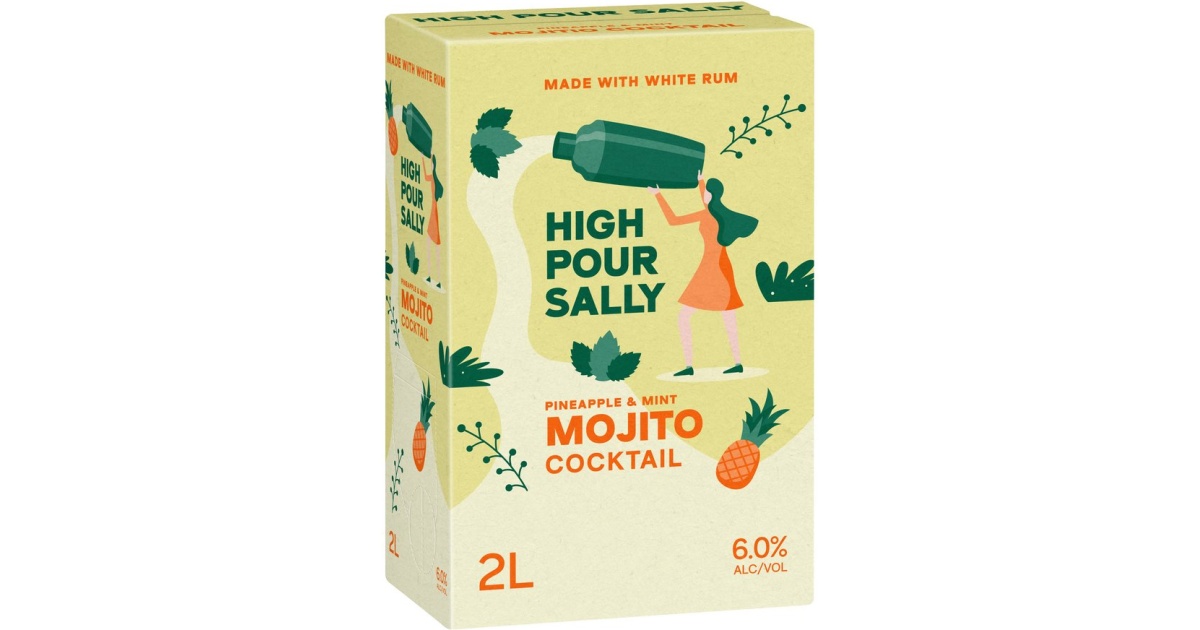 High Pour Sally Pineapple & Mint Mojito - Best Prices & Price History ...