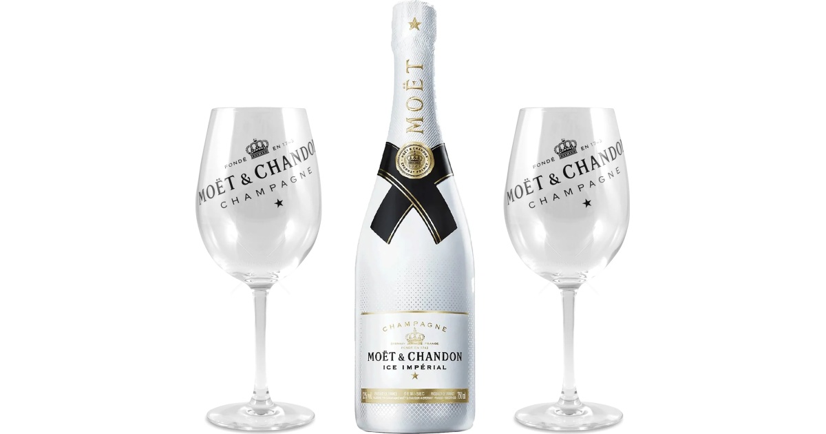 Moet & Chandon Ice Impérial + 2 Glasses Set - Best Prices & Price ...